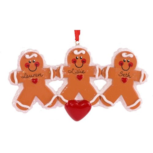 Gingerbread Family of 3 – Christmas Place