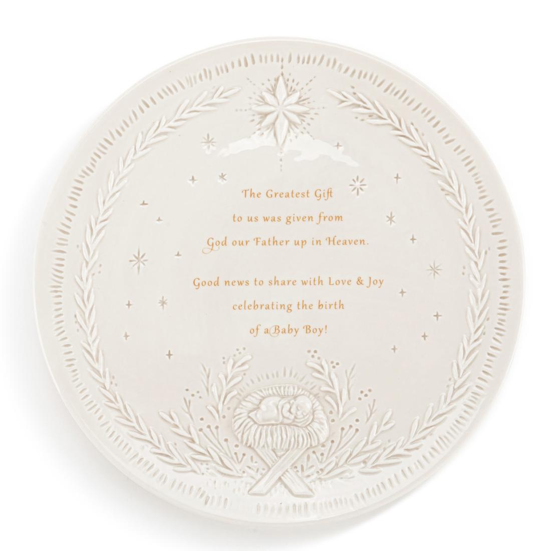 Christmas Journey Giving Plate – Christmas Place