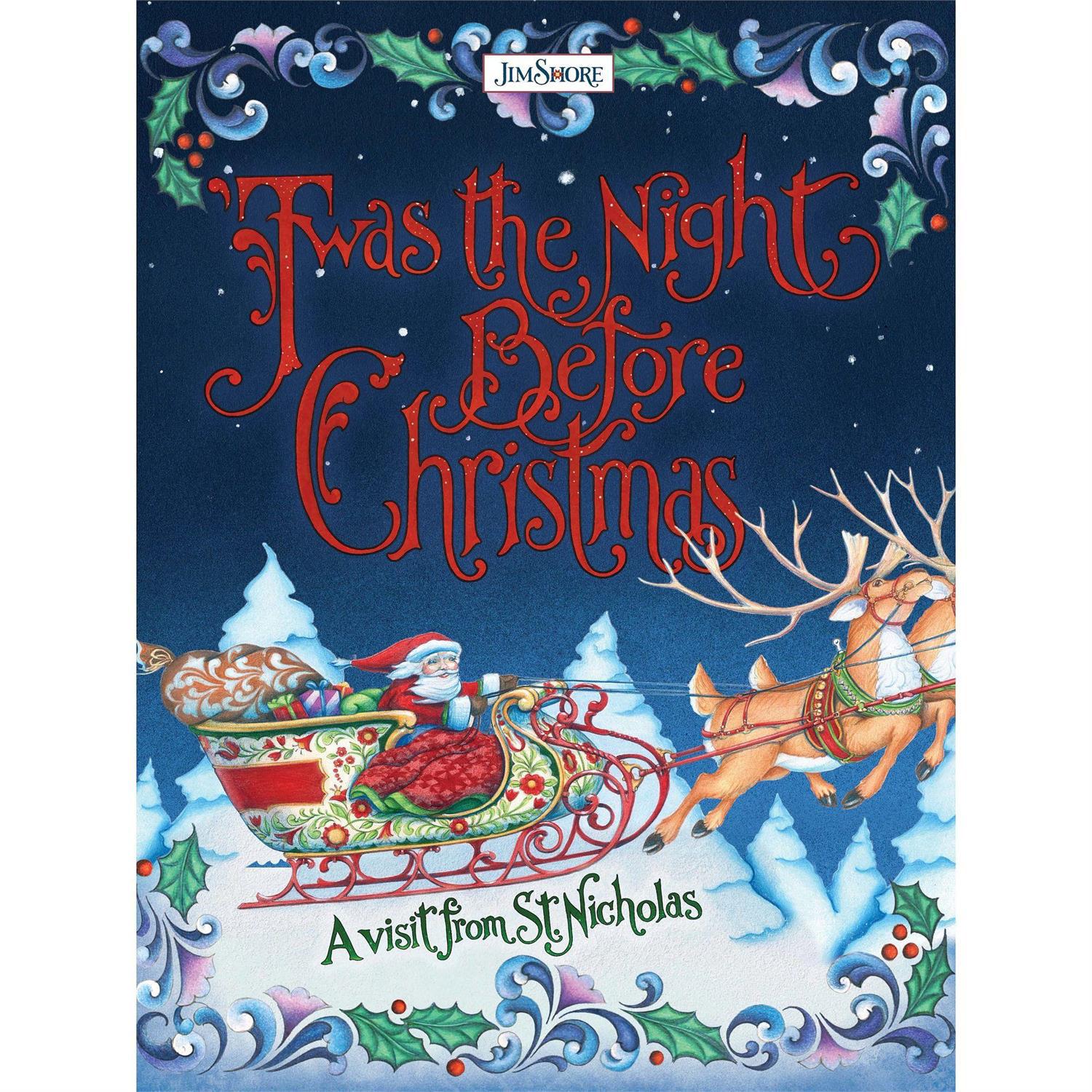 Twas The Night Before Christmas Book - Christmas Place