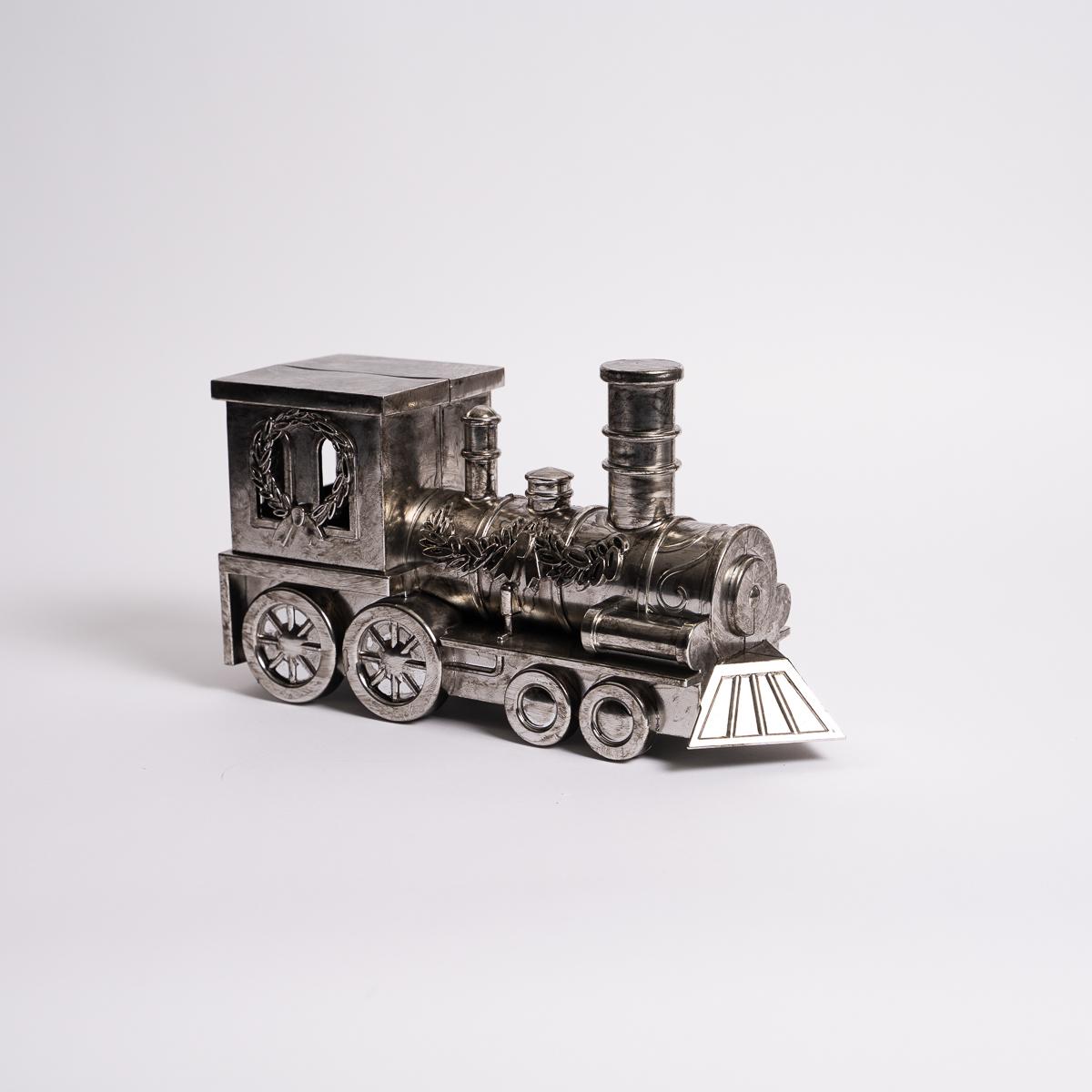 Pewter Antique Train – Christmas Place