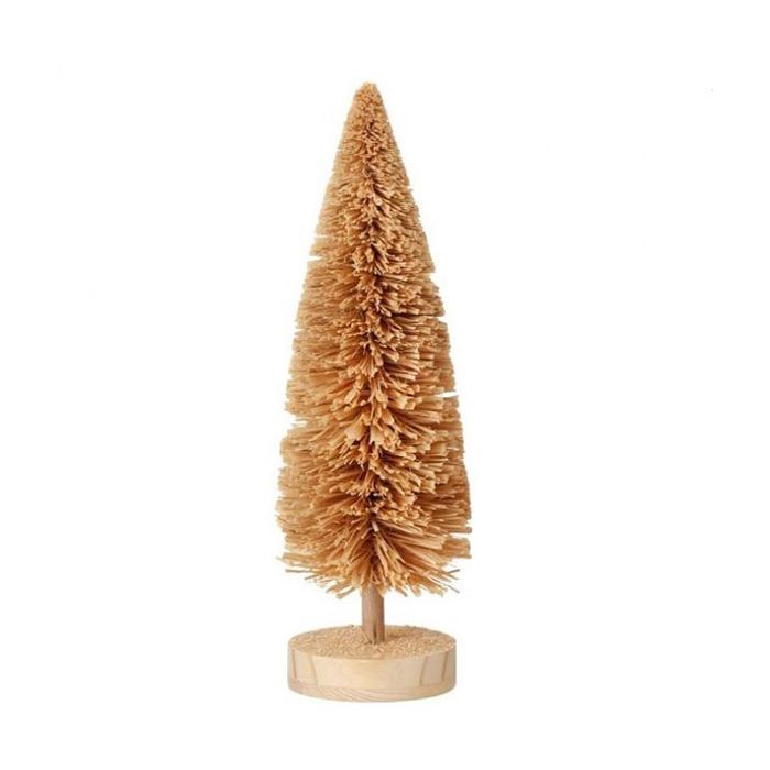 16 Inch Natural Raffia Tree – Christmas Place