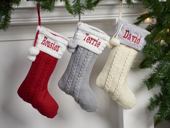 Christmas stockings at Christmas Place